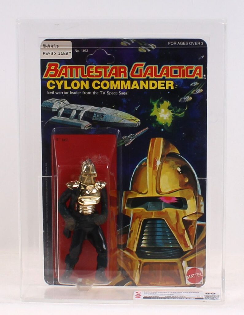 Cylon Commander Gold Battlestar Galactica MOC CAS 80 C-9+
