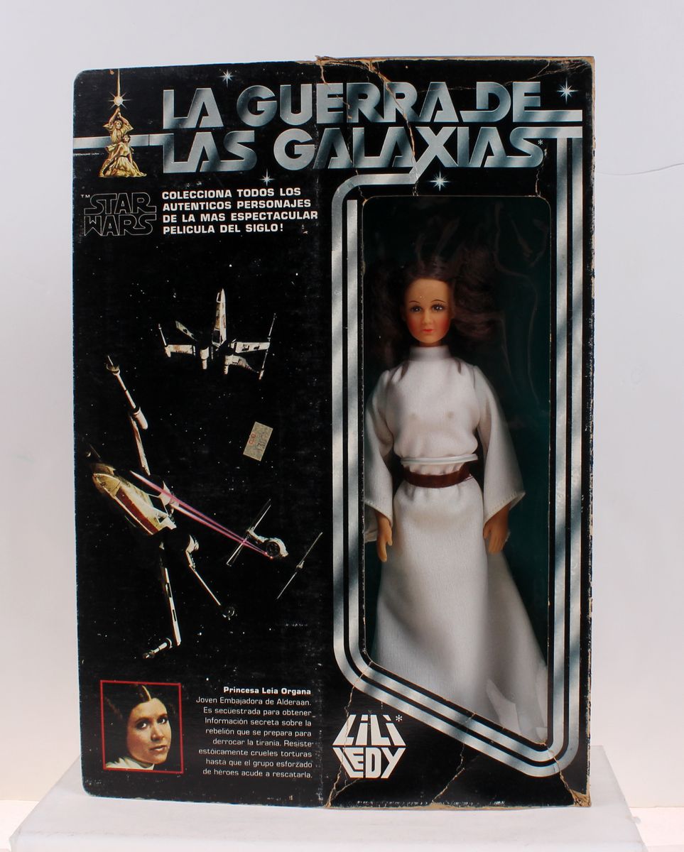 Princess Leia Large Size Action Figure Lili Ledy MIB C-6+