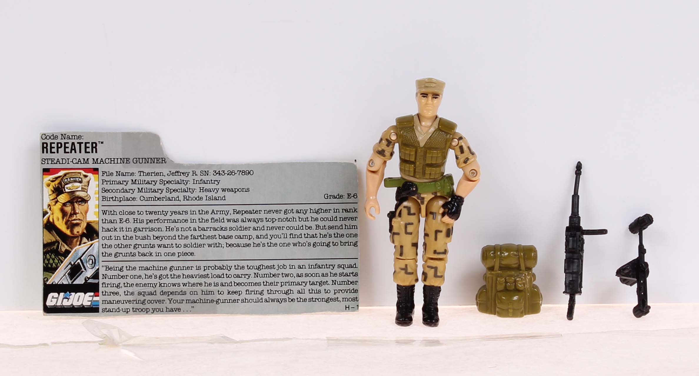 Repeater Swivel Arm Loose Complete C-9+ File Card